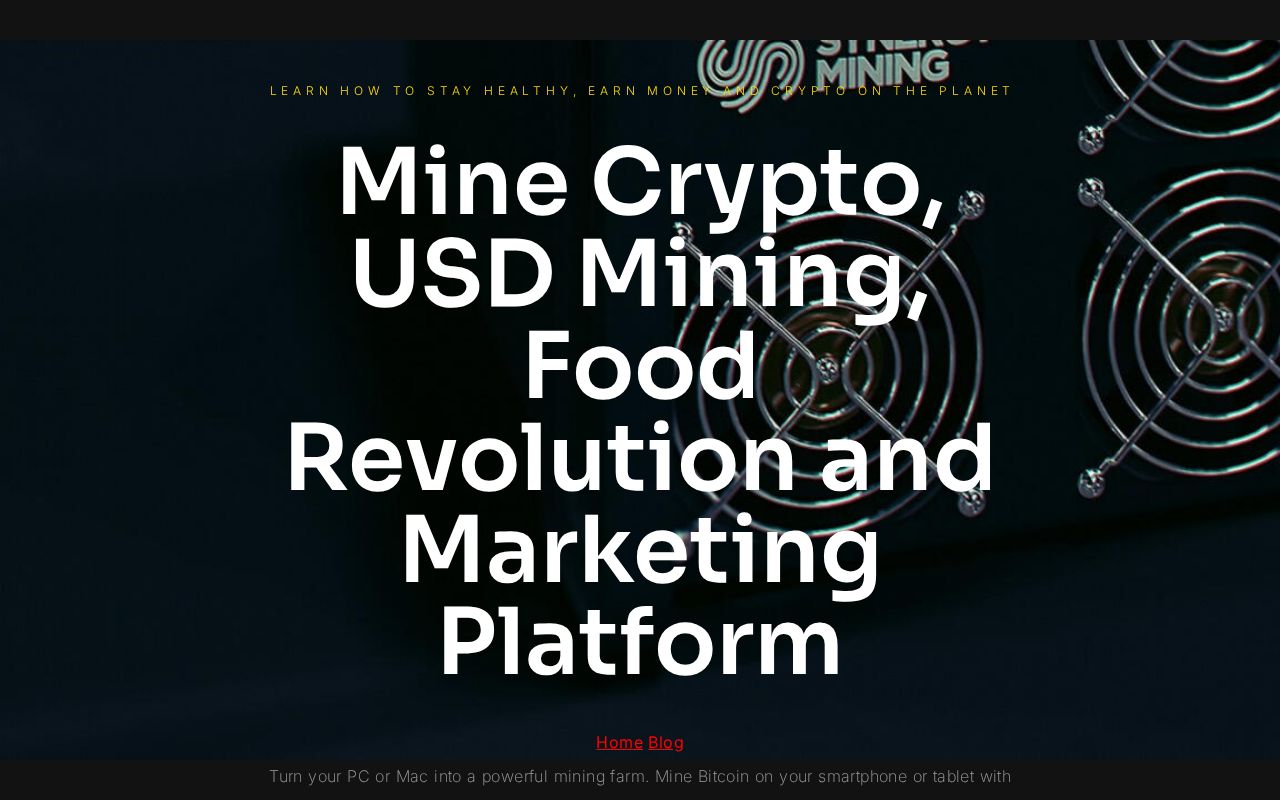 Bitcoin and USD Mining App